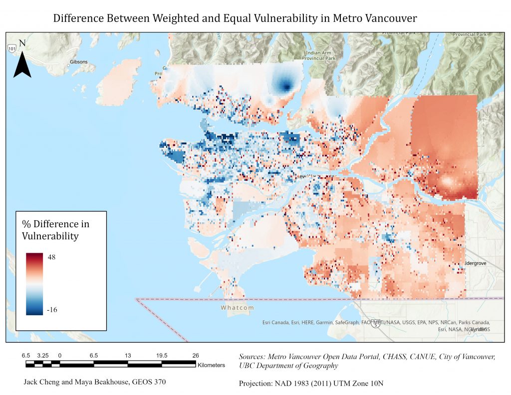 Results | Mapping Extreme Heat Vulnerability in Metro Vancouver