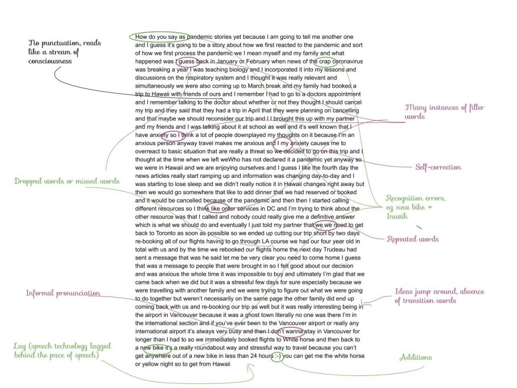 Task 3 – Playing with speech-to-text technology | Idea Machinery