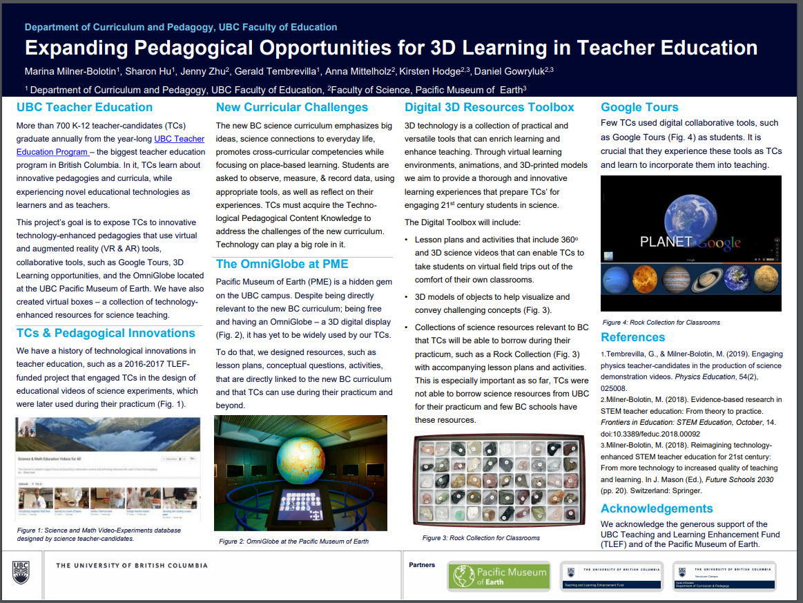 UBC Celebrate Learning Week – Dr. Marina Milner-Bolotin