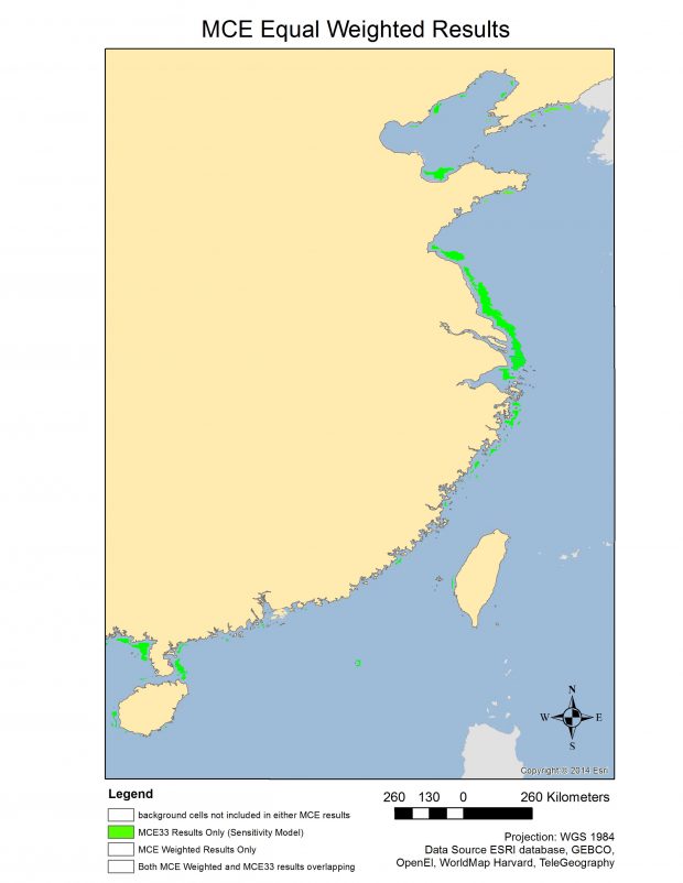 Fig 14 MCE Equal Weight Potential Offshore Wind Power In China Fig 14 MCE Equal Weight Potential Offshore Wind Power In China
